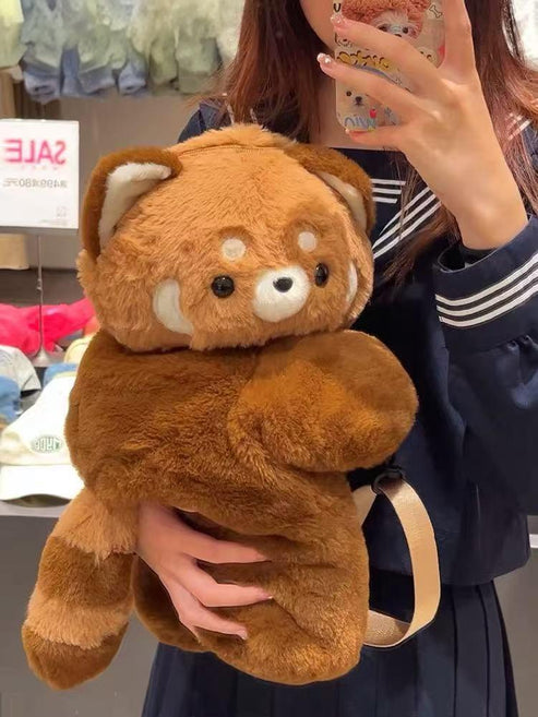 Red Panda Backpack, Red Panda Plush in 3 Sizes – Chuan-X Panda